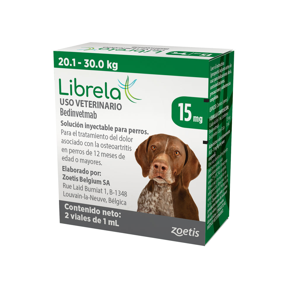 librela 15 mg 2 vl x 1 ml - Zoetis – Chivali Mx