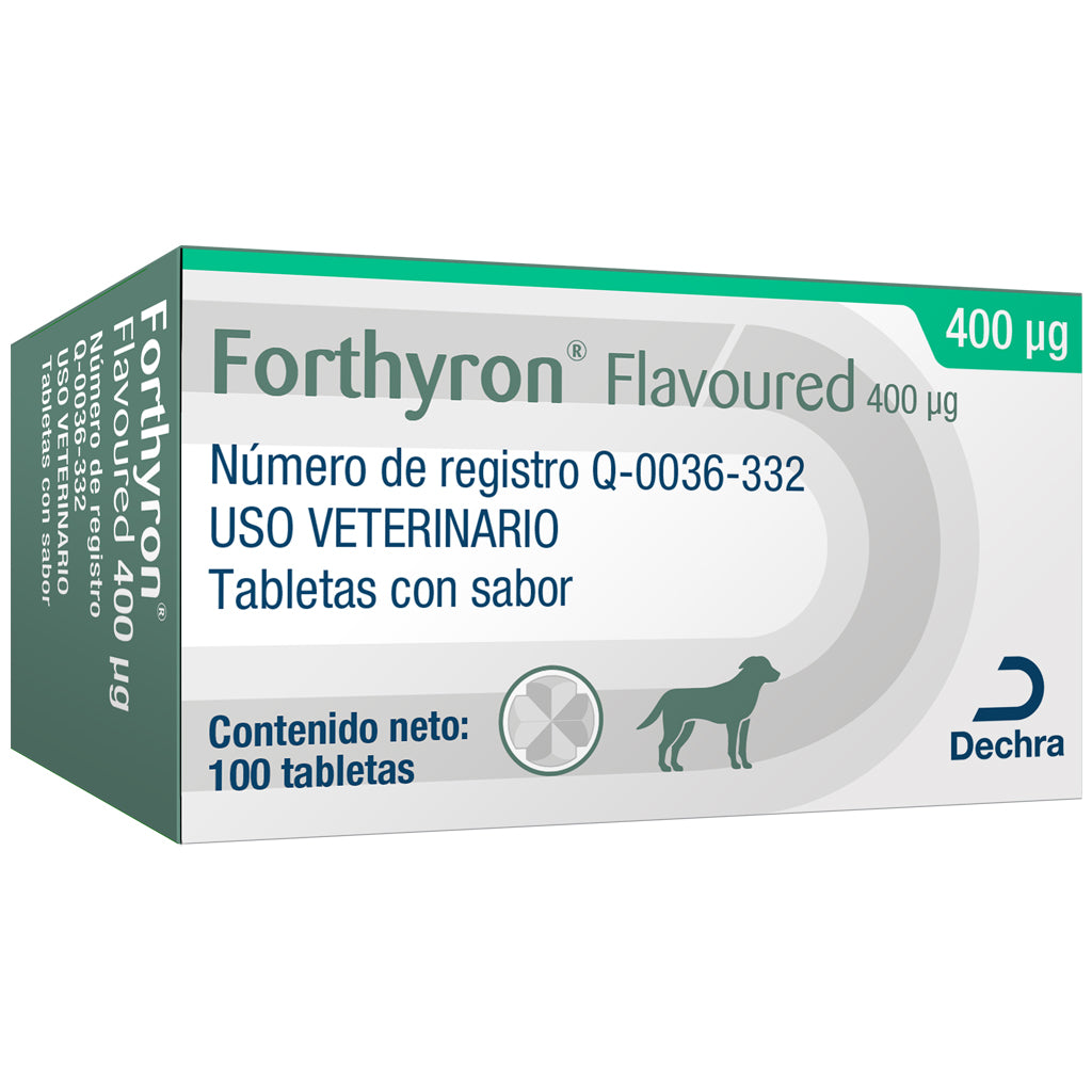 Forthyron 400 con 100 tabletas - Dechra – Chivali Mx