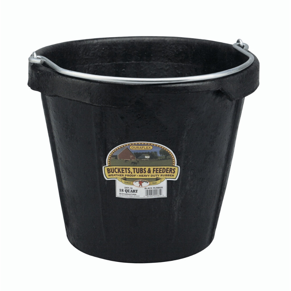 Cubeta de caucho/hule 18 lts - Miller - Little Giant DuraFork – Chivali Mx